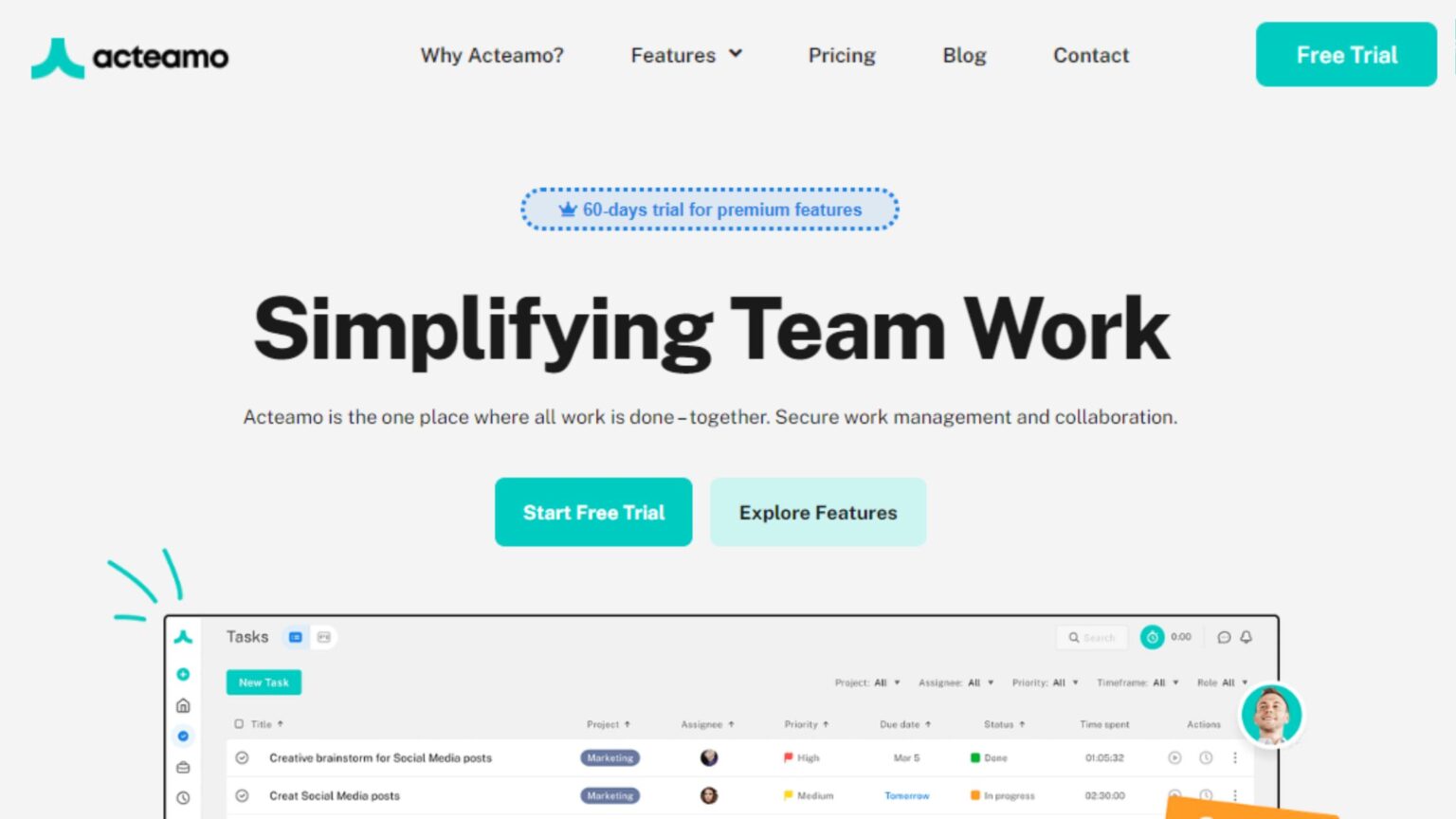 Project Management Collaboration Tools - Acteamo